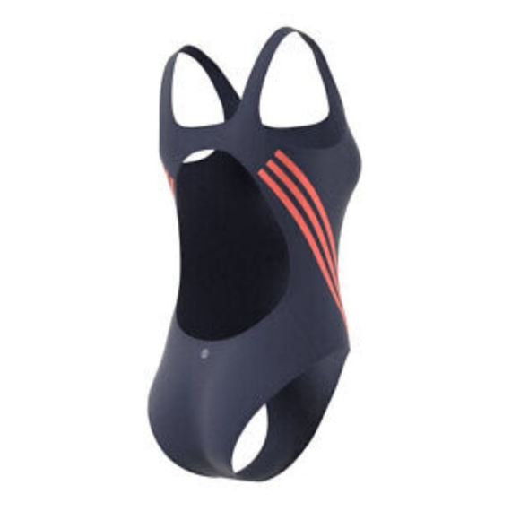 adidas | Swim | Adidas One Piece Swimsuit Sz Nwt Navy Coral | Poshmark